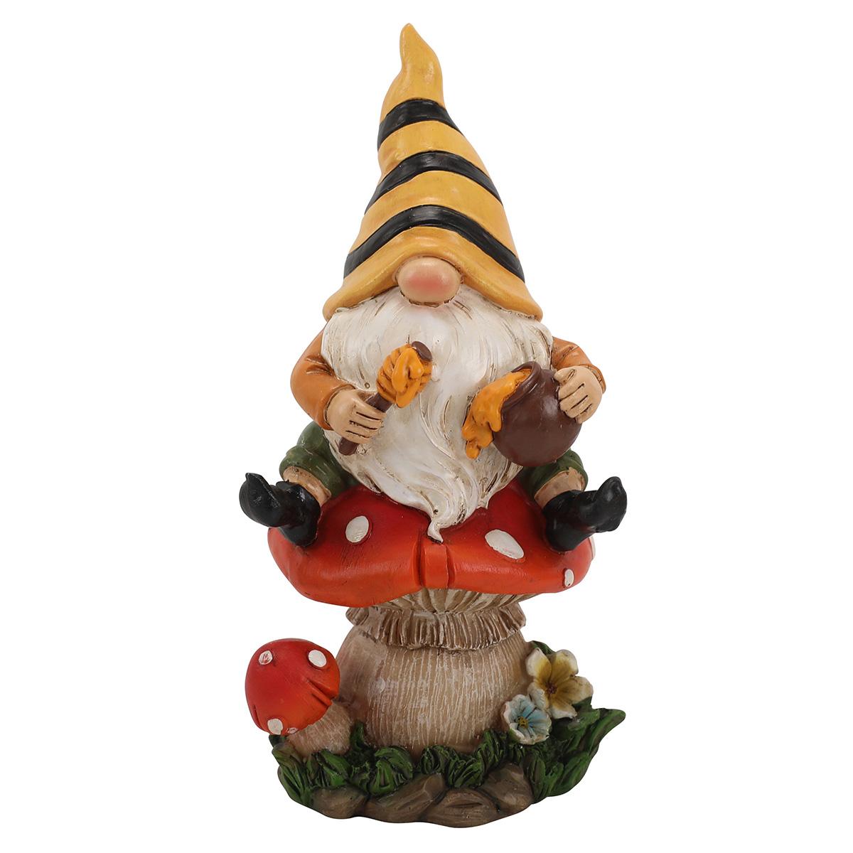 Click here for Gnome Eating Honey on a Mushroom Statue prices
