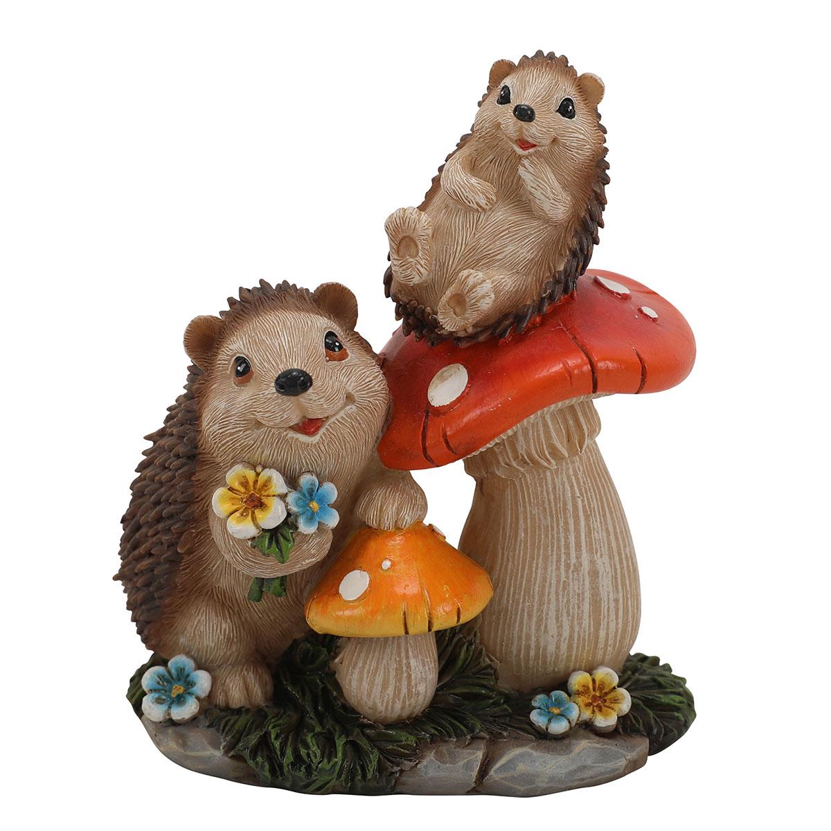 Click here for Resin Hedgehogs with Flowers & Mushrooms Statue prices
