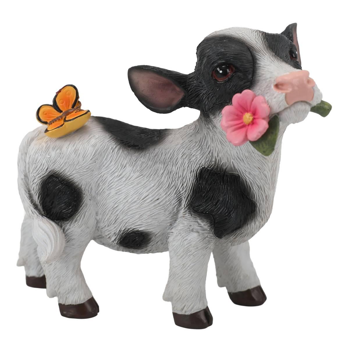 Click here for Holstein Cow with Flower prices