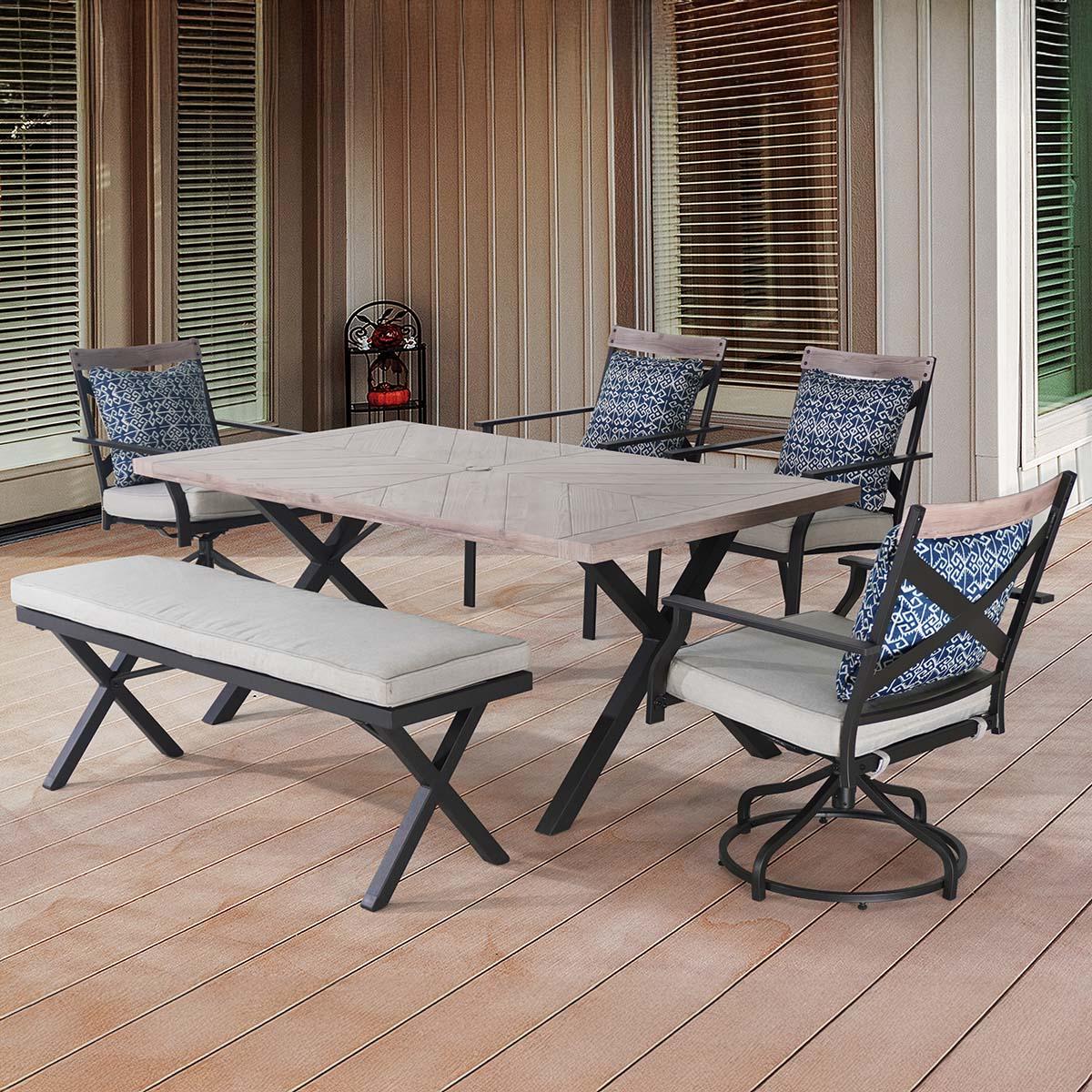 Click here for Salerno 6pc. Dining Set prices