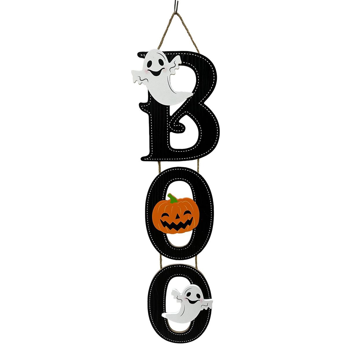 Click here for Pumpkin & Ghost Wooden Boo Wall Decor prices
