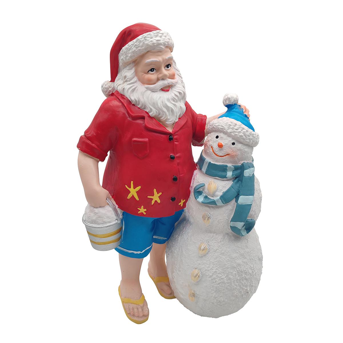 Click here for Beach Santa & Snowman Resin Figurine prices