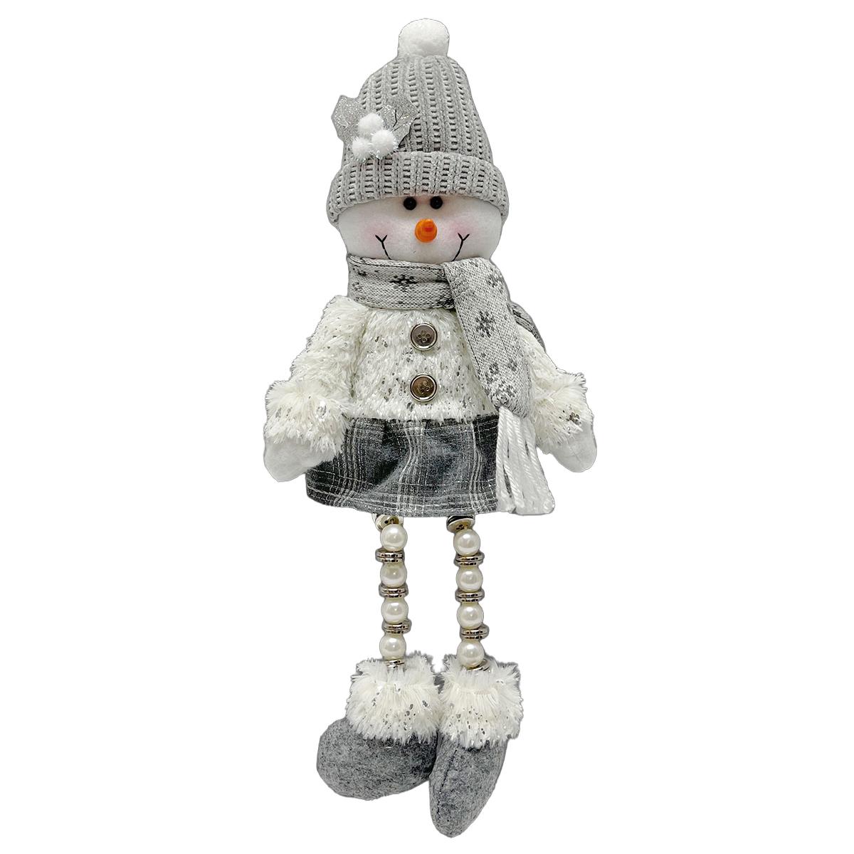 Click here for Snowman with Beaded Legs - 19in. prices