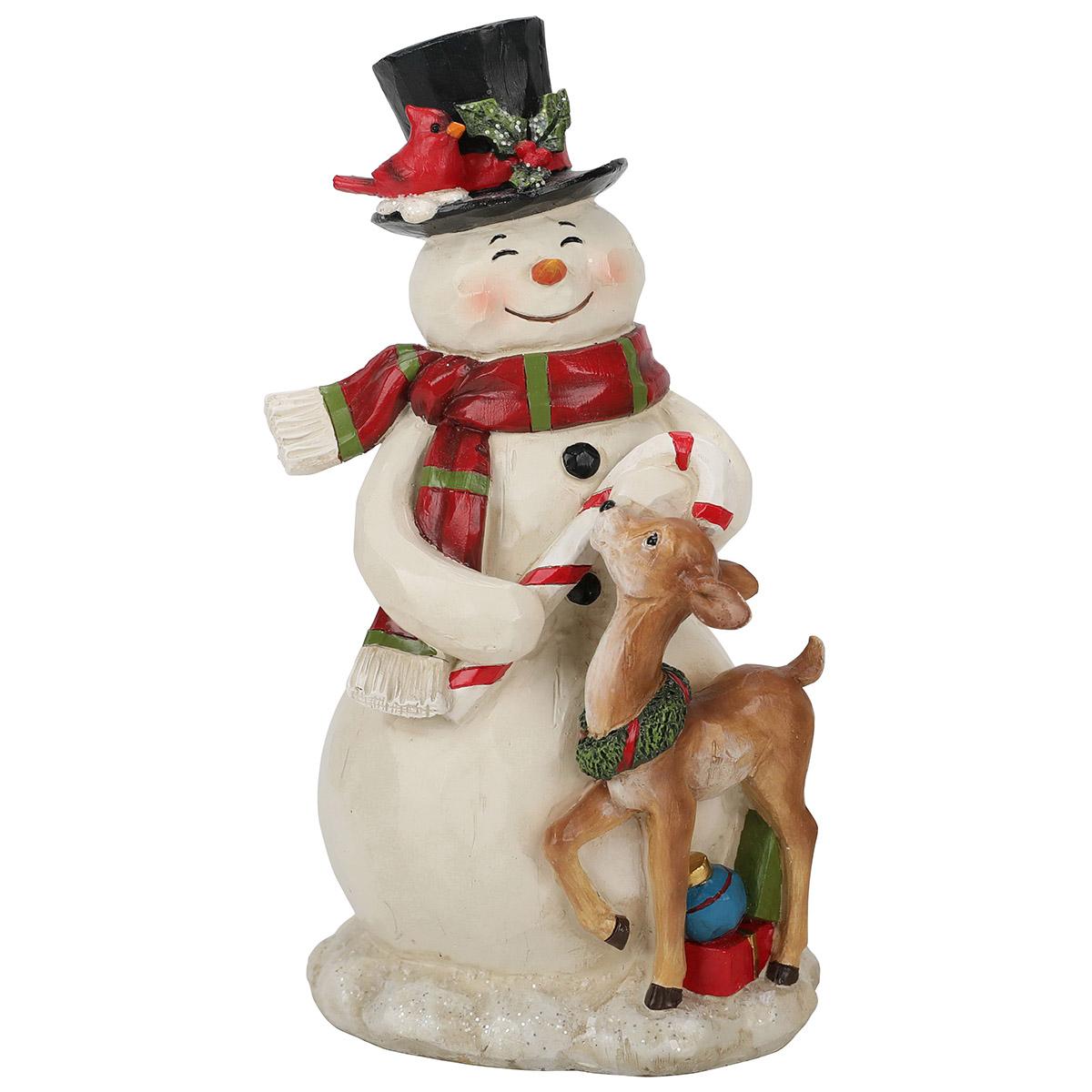 Click here for Resin Snowman with Reindeer prices