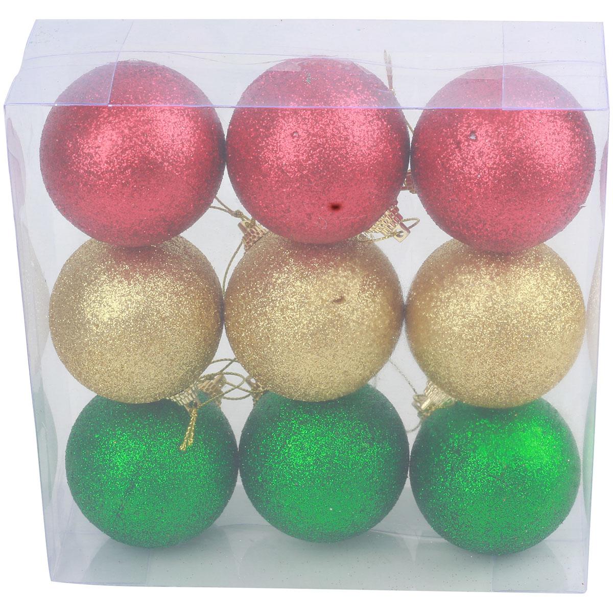 Click here for Set of 9 Multi Color Ball Ornaments prices