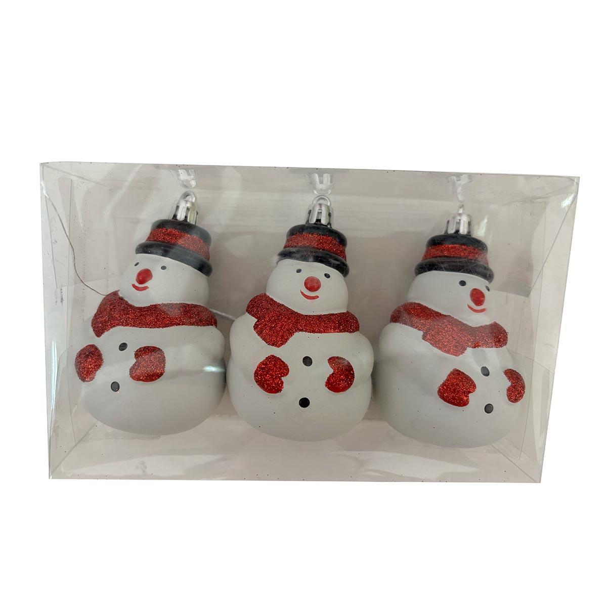 Click here for Shatterproof Glittery Snowmen Ornaments - Set of 3 prices