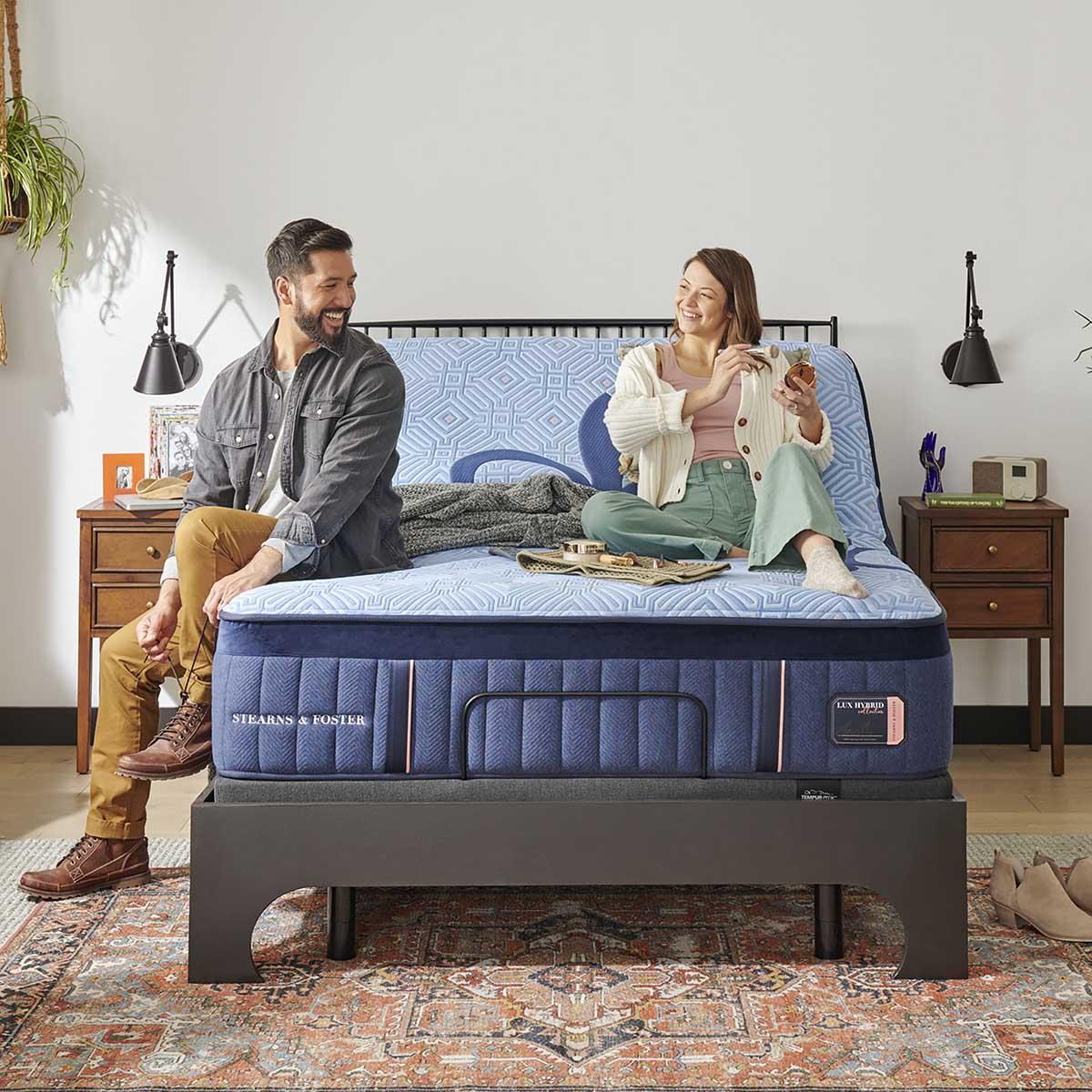 Click here for Stearns & Foster Elite Lux Hybrid Firm Mattress prices