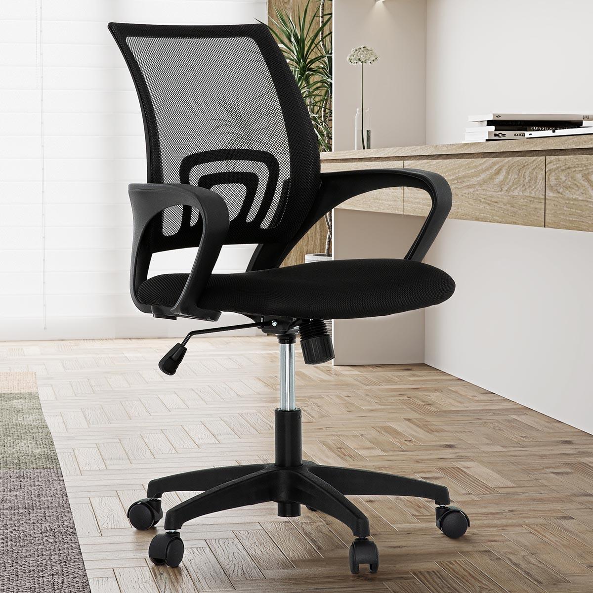 Click here for Jupiter Black Mesh Computer Chair prices