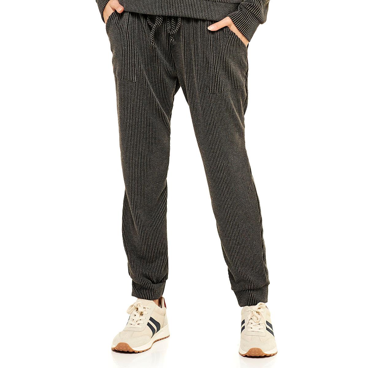 Click here for Womens Lexington Avenue Solid Cozy Ribbed Joggers prices