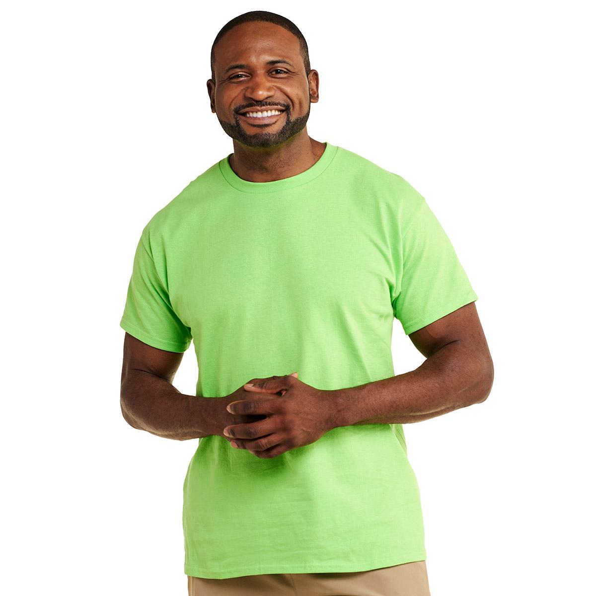 Click here for Mens Gildan(R) Classic Short Sleeve Crew Neck Tee prices
