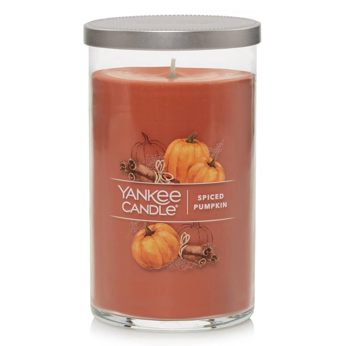 Click here for Yankee Candle(R) Spiced Pumpkin Medium Pillar Cand... prices