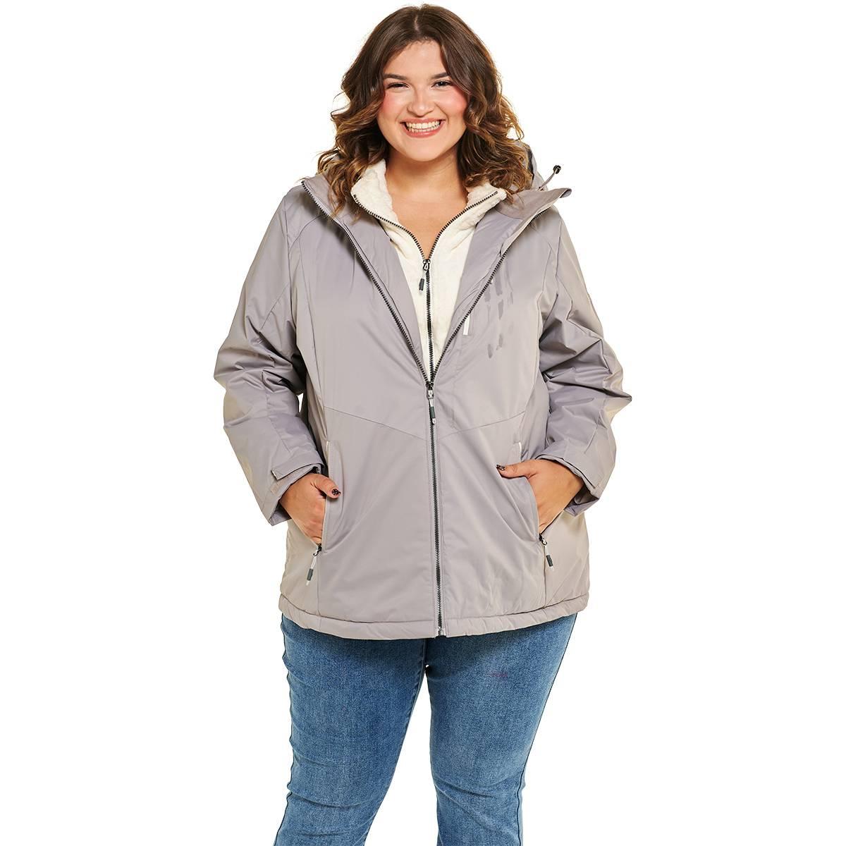 Click here for Plus Size ZeroXposur Evie Midweight Jacket w/Bib prices
