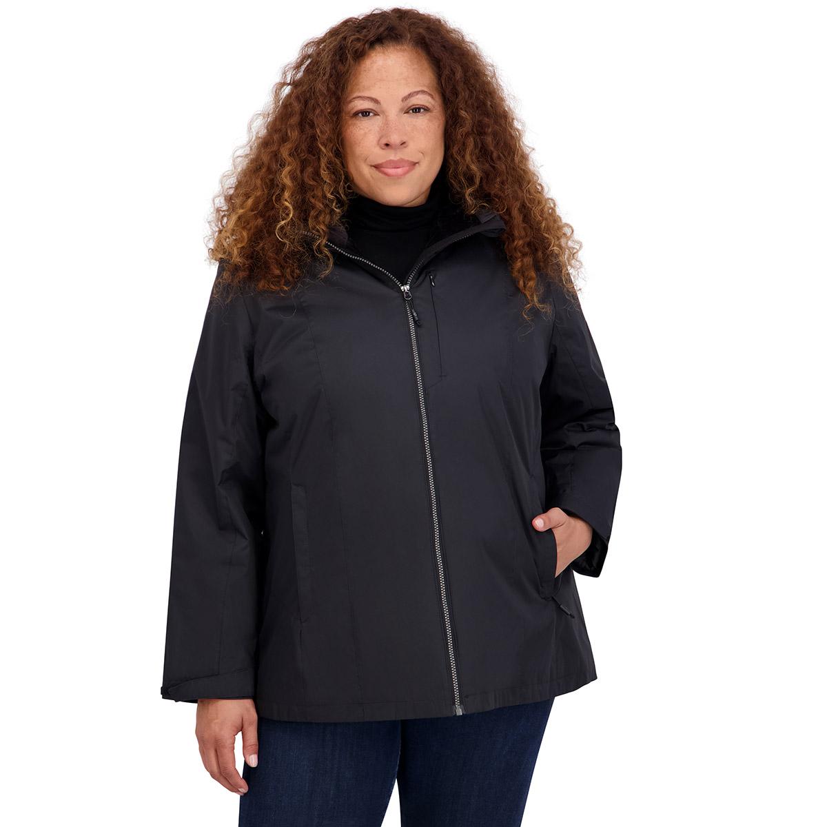 Click here for Plus Size ZeroXposur Juliette Midweight Active Coa... prices