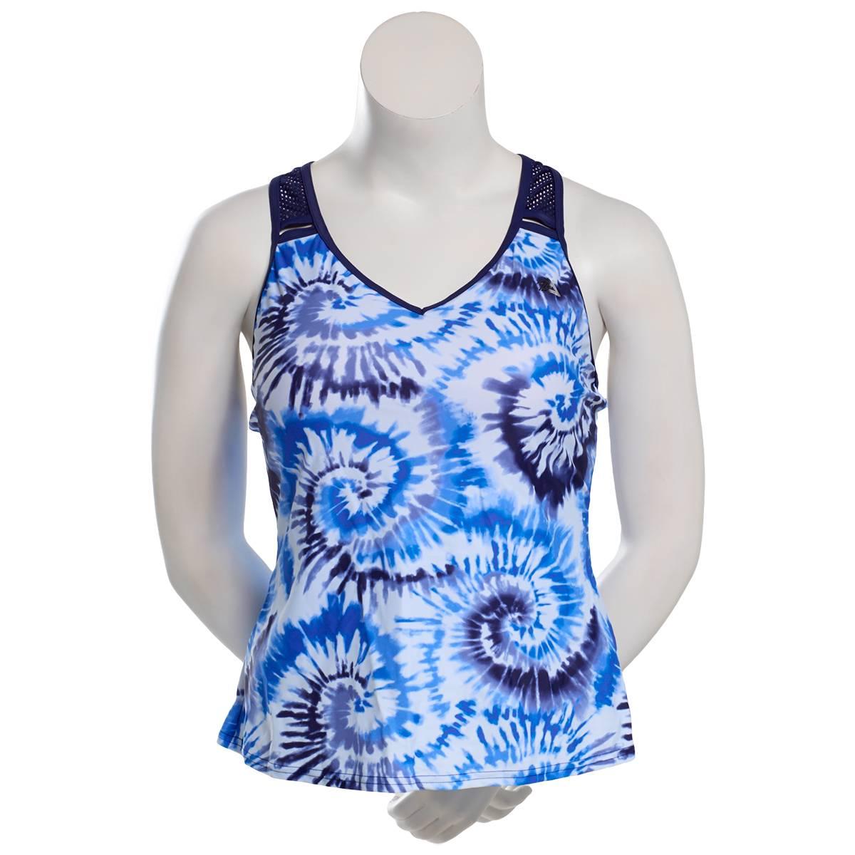 Click here for Plus Size ZeroXposur Nautilus Back Keyhole Tankini... prices