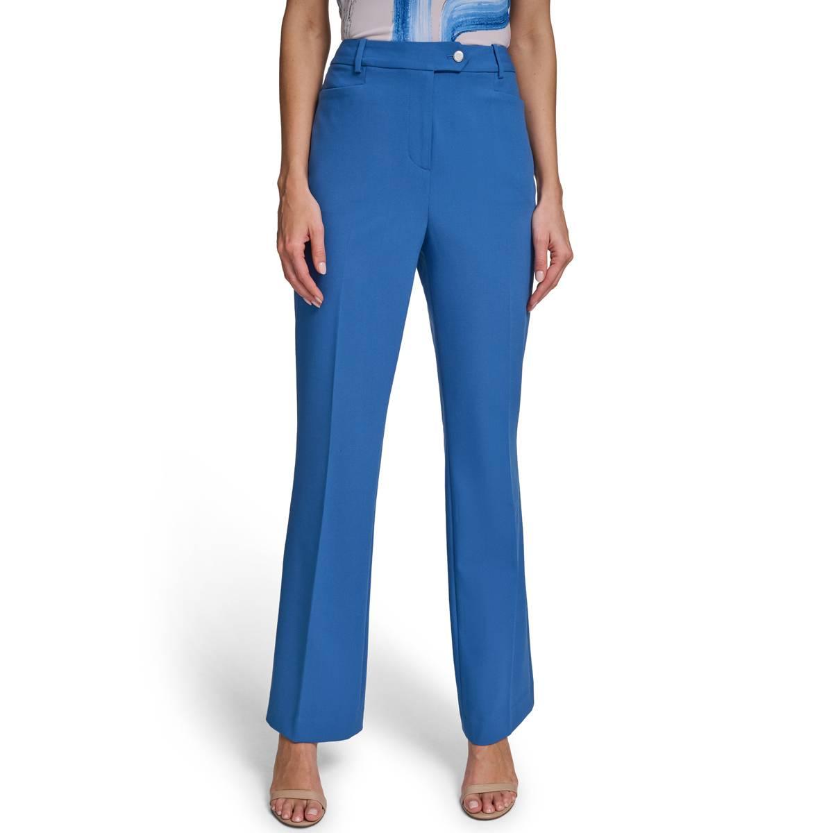 Click here for Womens Calvin Klein Modern Fit Solid Straight Leg... prices