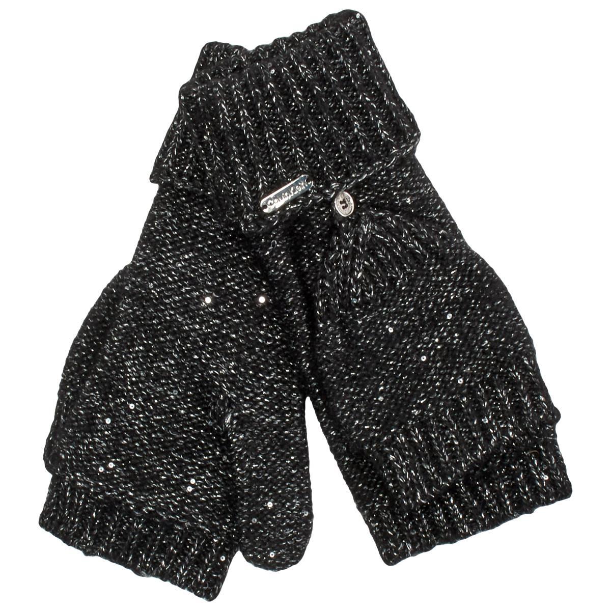 Click here for Womens Calvin Klein Mini Sequin Flip Top Glove prices