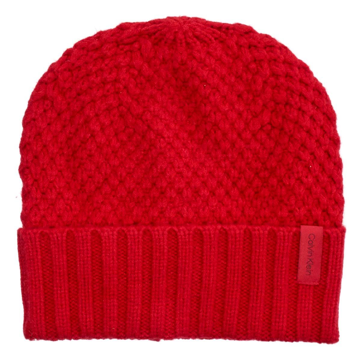 Click here for Womens Calvin Klein Chunky Waffle Knit Beanie prices