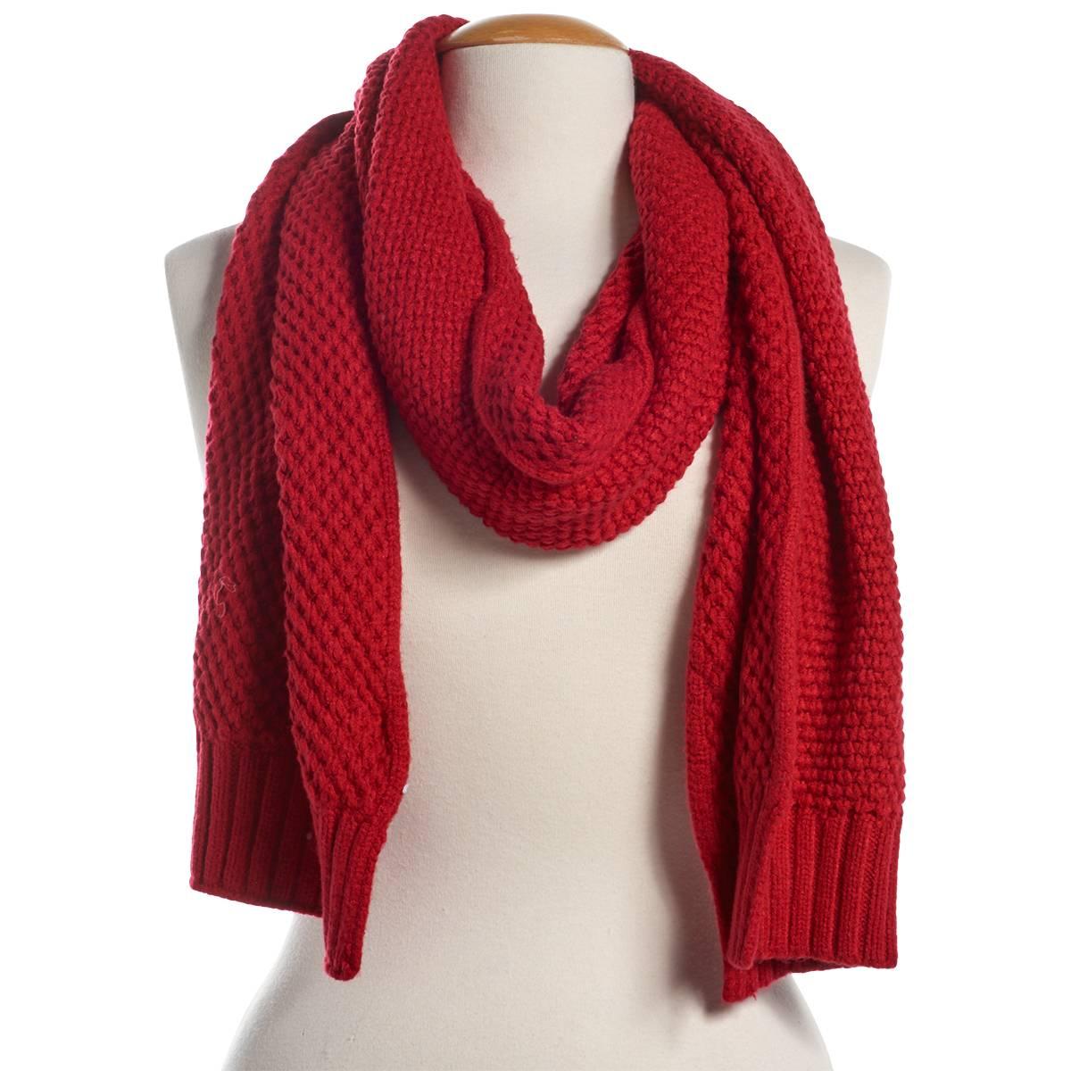 Click here for Womens Calvin Klein Chunky Waffle Knit Scarf prices