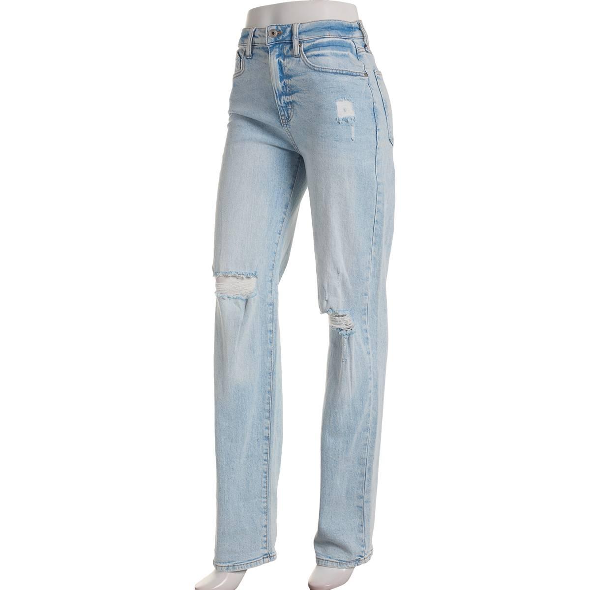 Click here for Juniors Celebrity Pink Straight Leg High Rise Basi... prices