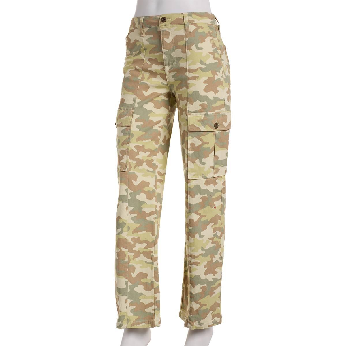 Click here for Juniors Celebrity Pink Mid Rise Camo Cargo Pants prices