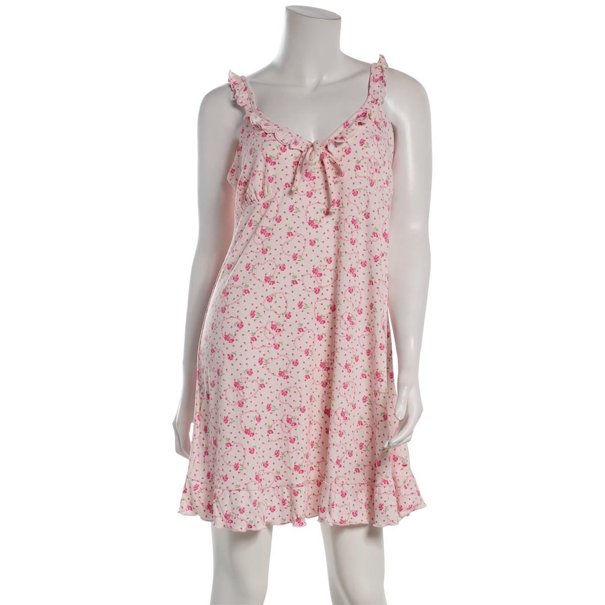 Click here for Womens Nanette Lepore Brushed Rib Heart Floral Ruf... prices