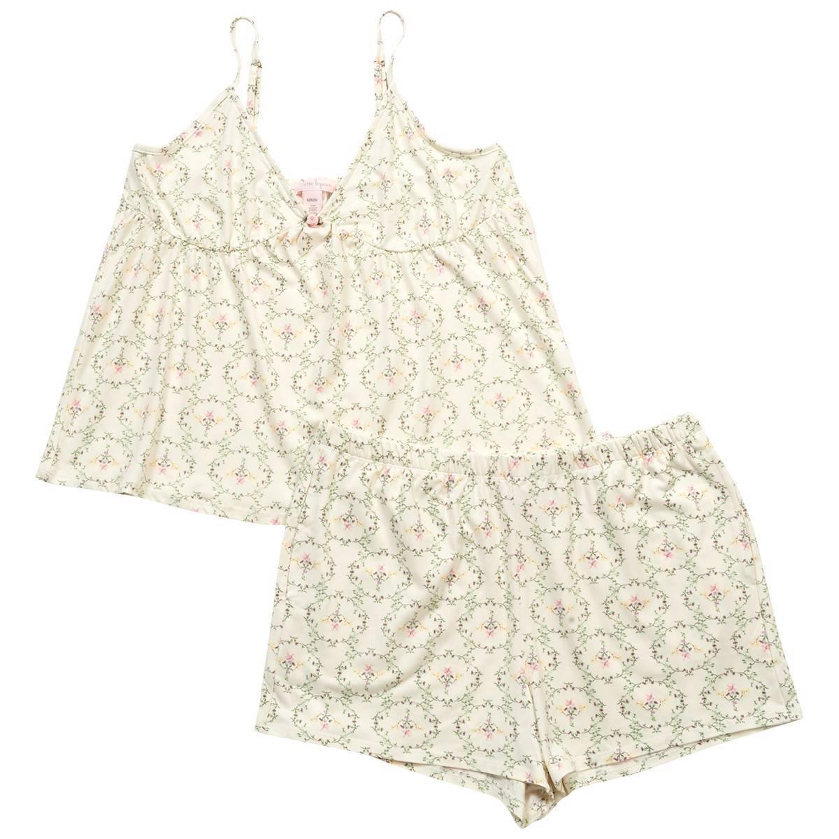 Click here for Womens Nanette Lepore Floral Geo Camisole Short Pa... prices