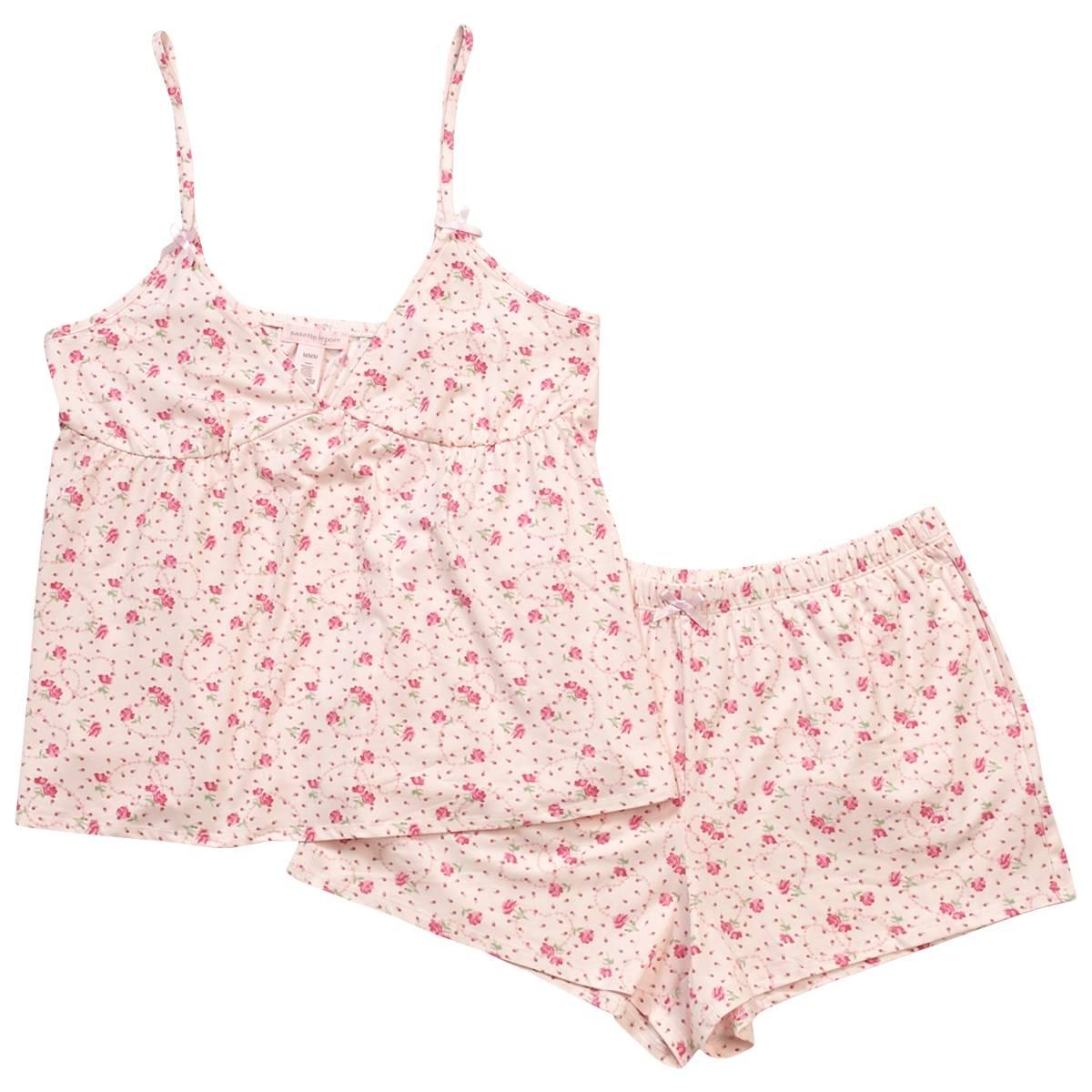 Click here for Womens Nanette Lepore Heart Floral Camisole Short... prices