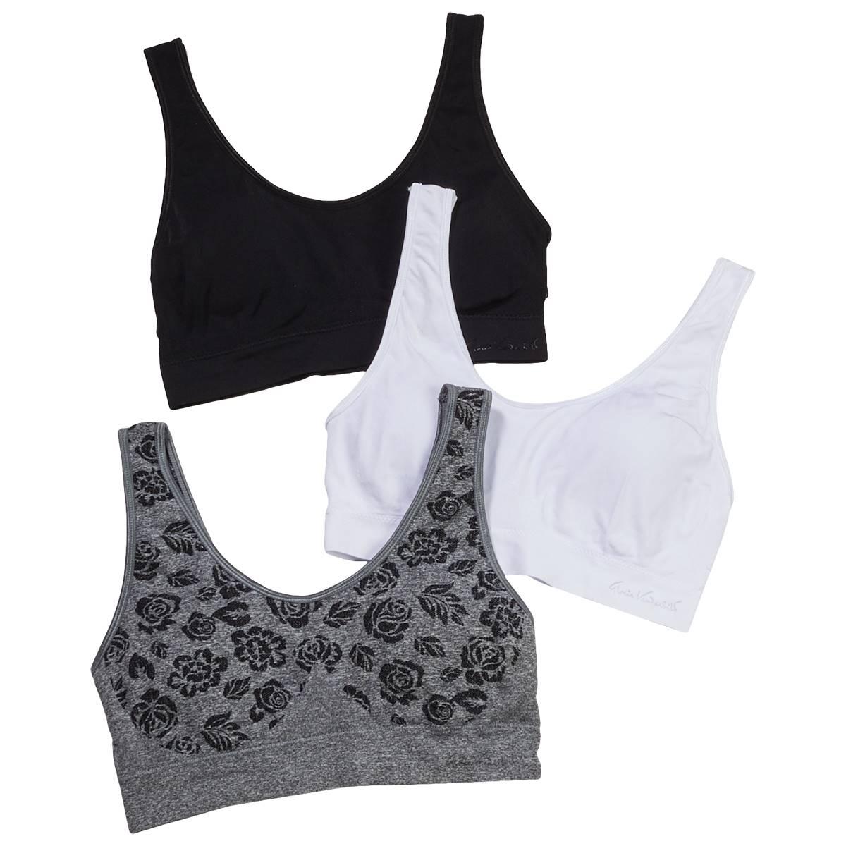 Click here for Womens Gloria Vanderbilt 3-pk Seamless Bralettes B... prices