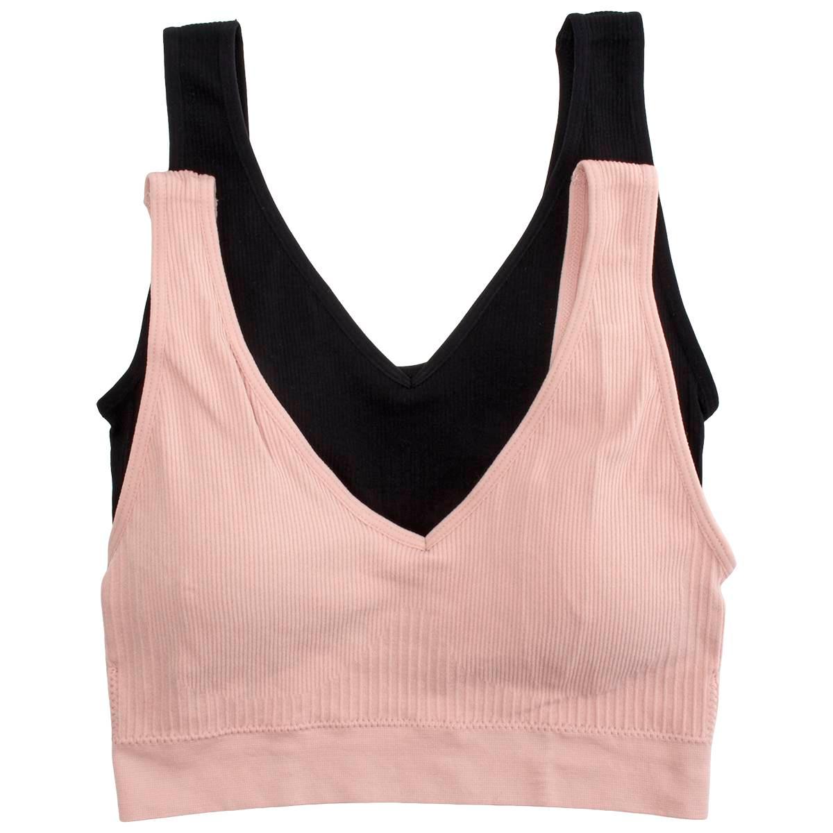 Click here for Womens Kathy Ireland 2pk. Seamless Bralette Bras 2... prices