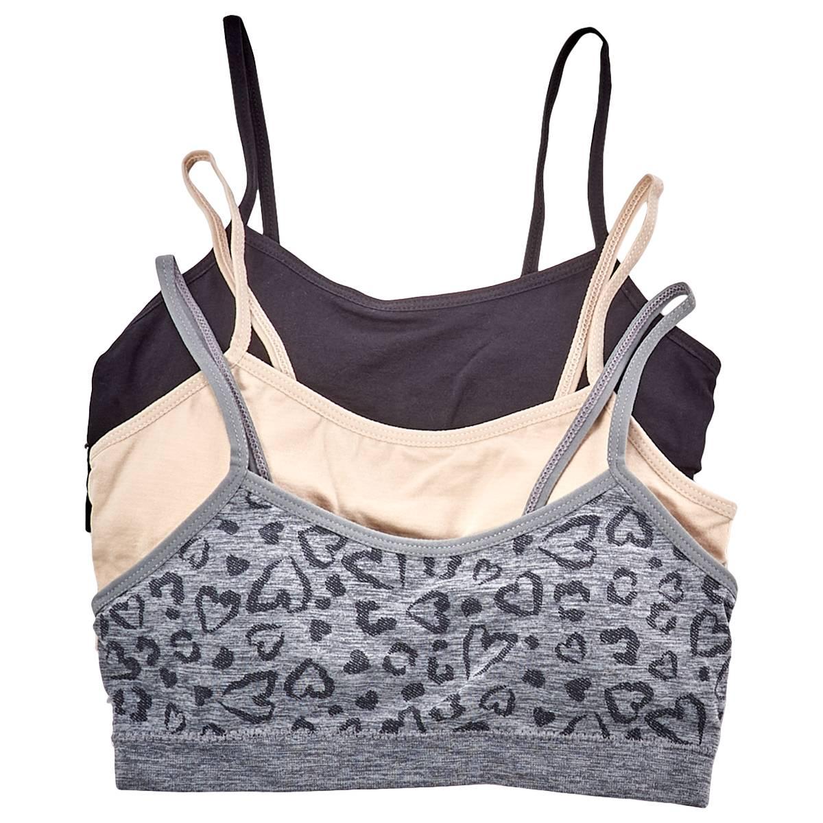 Click here for Girls Sweet Princess 3pk. Leopard/Solid Seamless B... prices