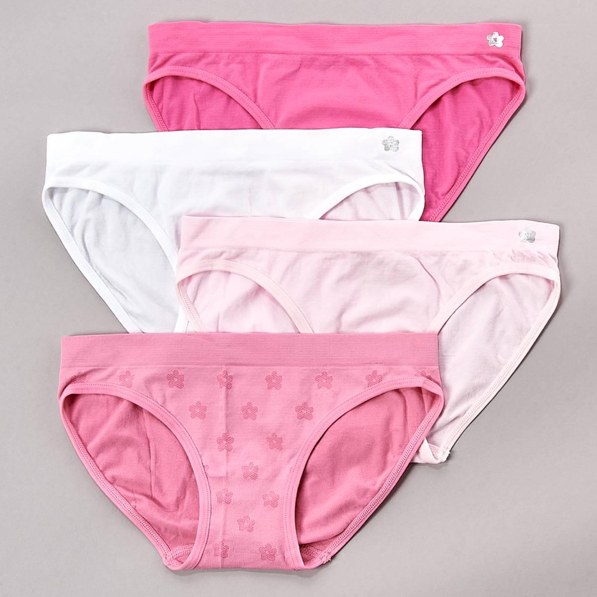 Click here for Girls Limited Too(tm) 4pk. Seamless Floral & Solid... prices