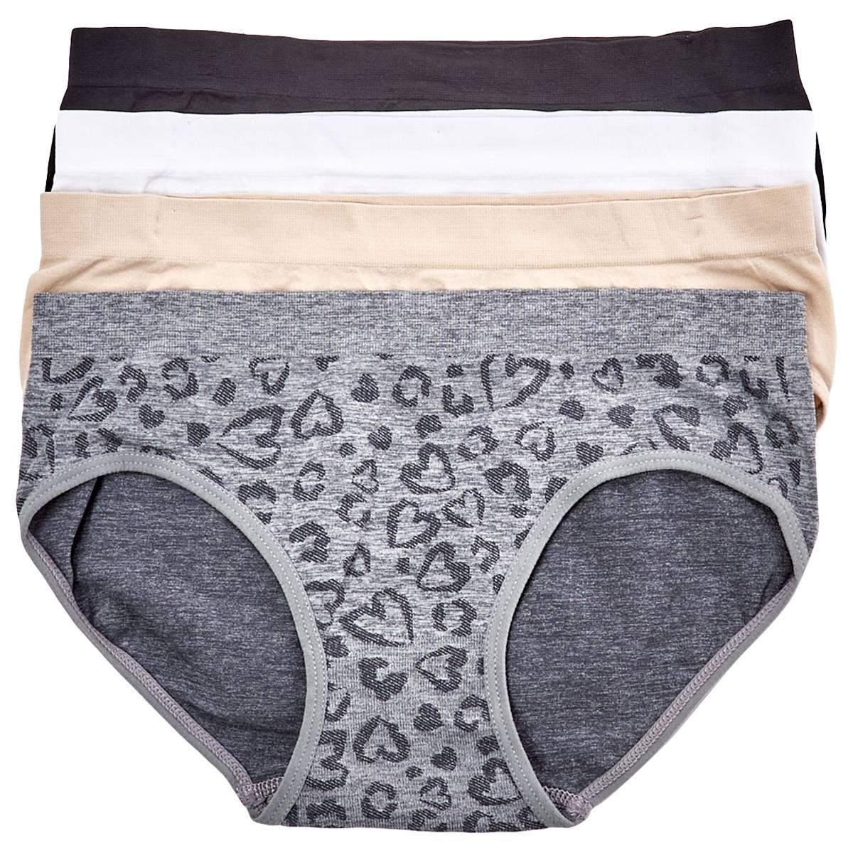Click here for Girls Sweet Princess 4pk. Leopard/Solid Seamless H... prices