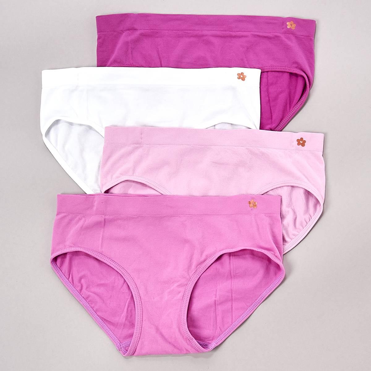 Click here for Girls Limited Too(tm) 4pk. Solid Seamless Hipster... prices