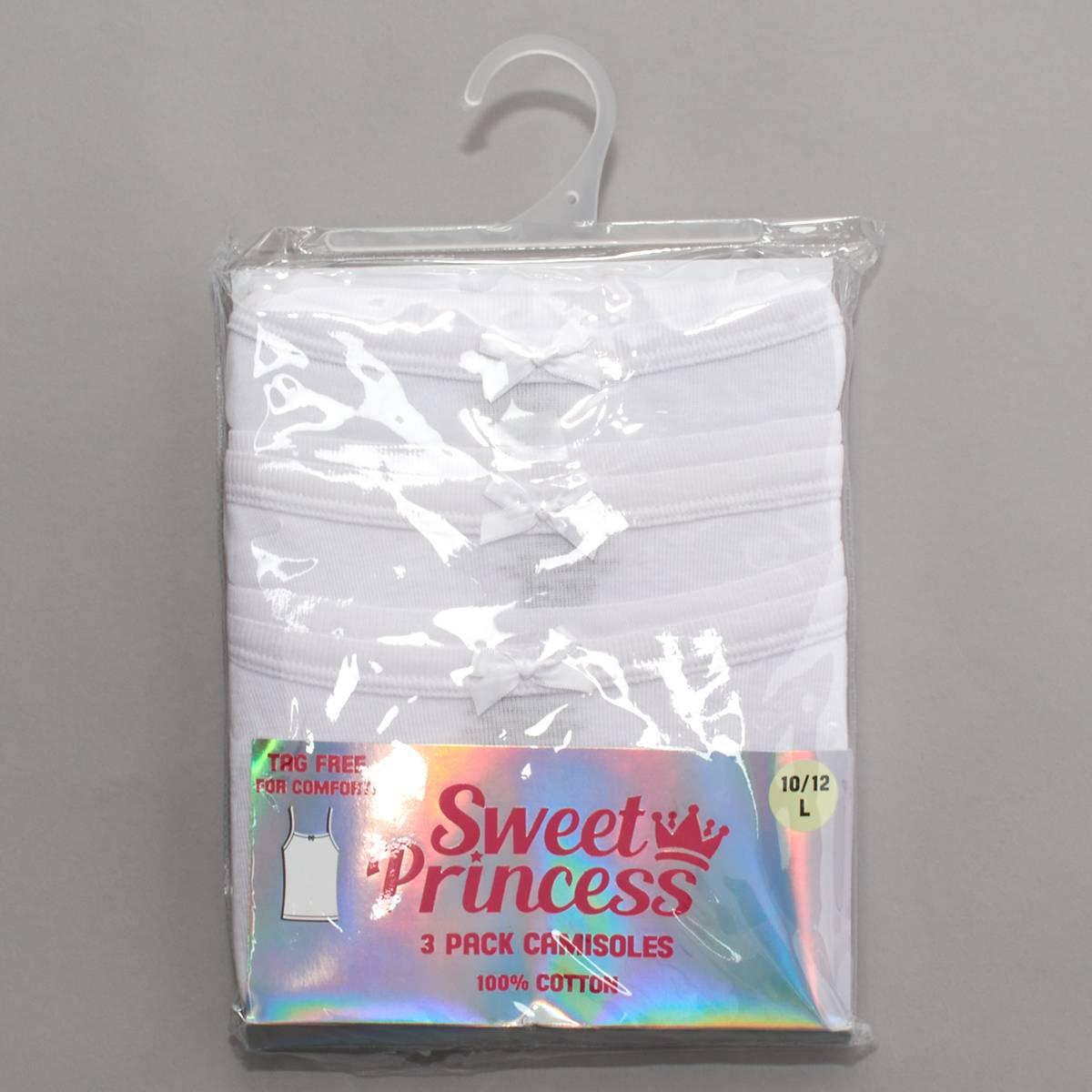 Click here for Girls (7-16) Sweet Princess 3pk. Solid Cami Unders... prices