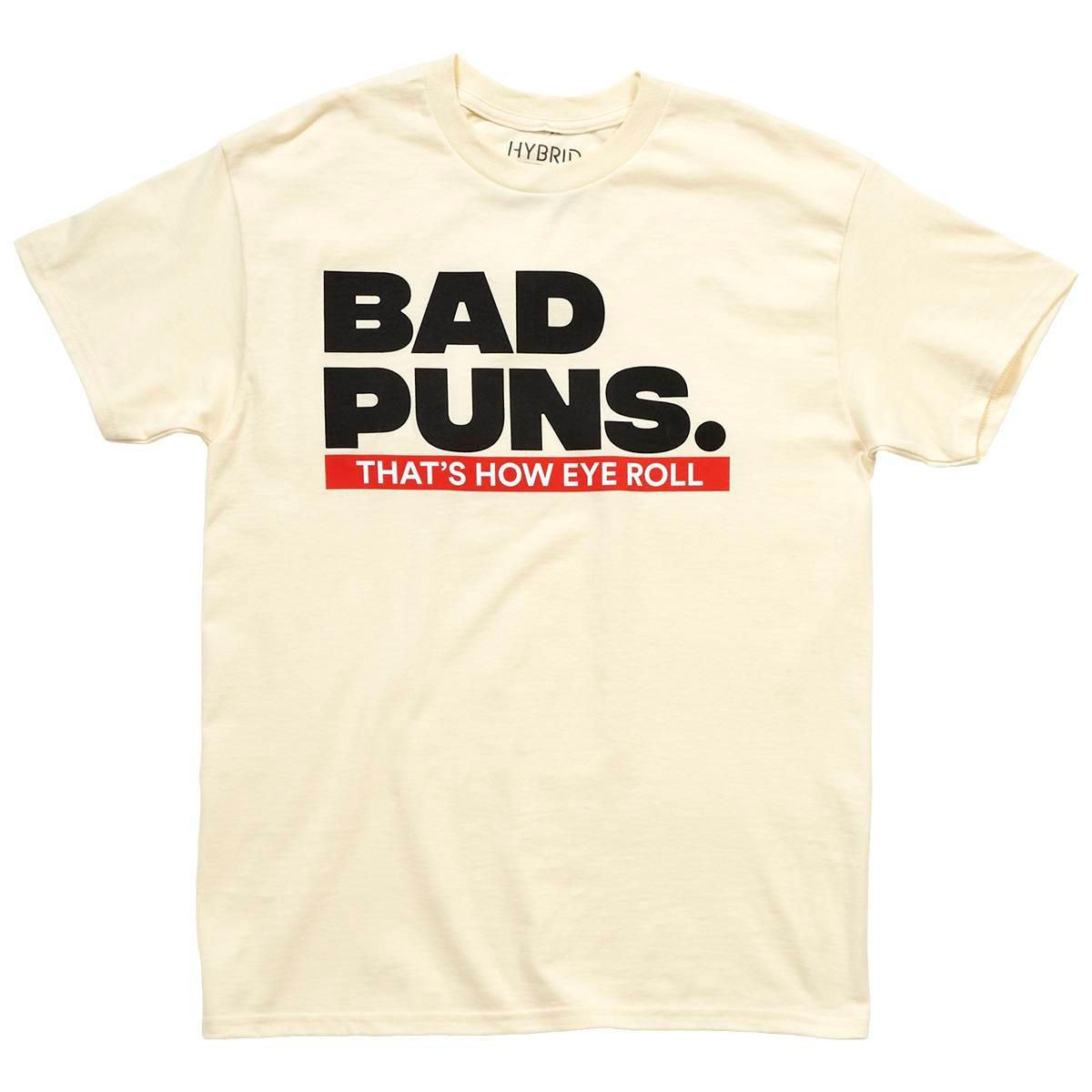 Click here for Young Mens Hybrid Promotions Bad Puns Short Sleeve... prices