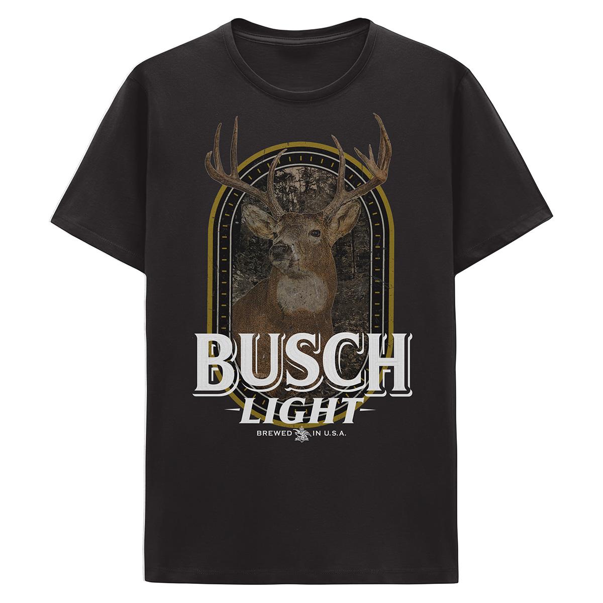 Click here for Mens Busch Deer Short Sleeve Graphic Tee prices