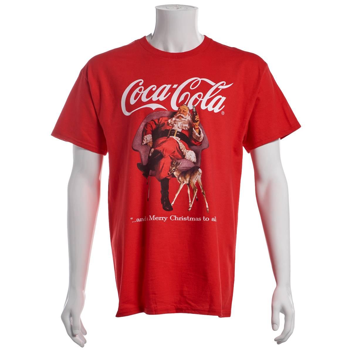 Click here for Young Mens Coca-Cola(R) Santa Short Sleeve Graphic... prices