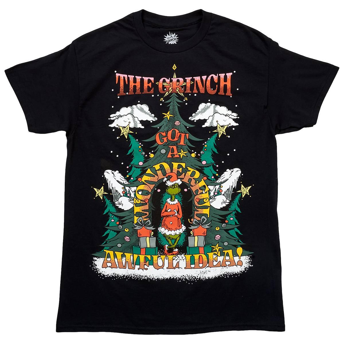 Click here for Young Mens Dr. Seuss(tm) Grinch Awful Idea Short S... prices