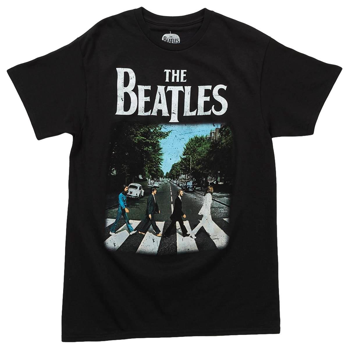 Click here for Young Mens The Beatles Graphic Tee - Black prices