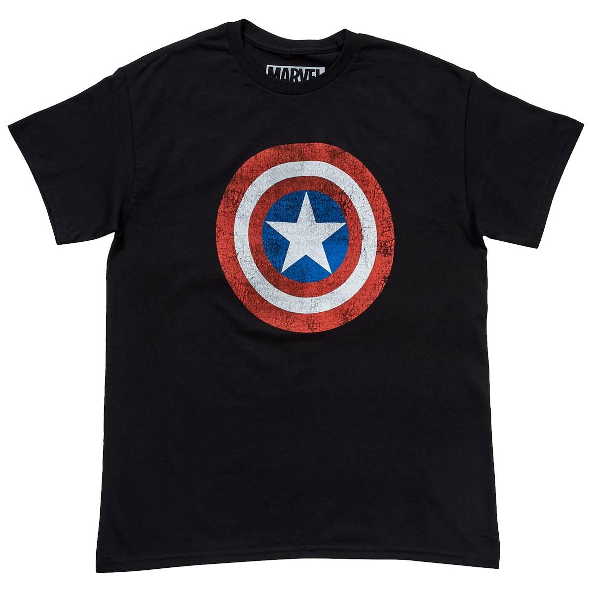 Click here for Young Mens Marvel Captain America Shield Short Sle... prices