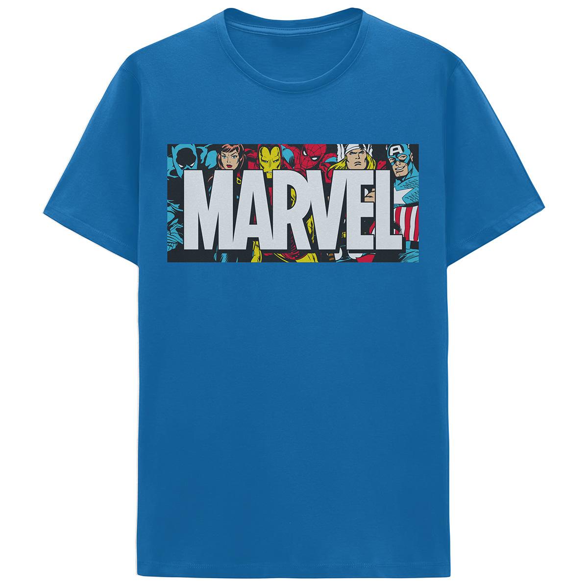 Click here for Young Mens Marvel Logo Short Sleeve Graphic Tee prices