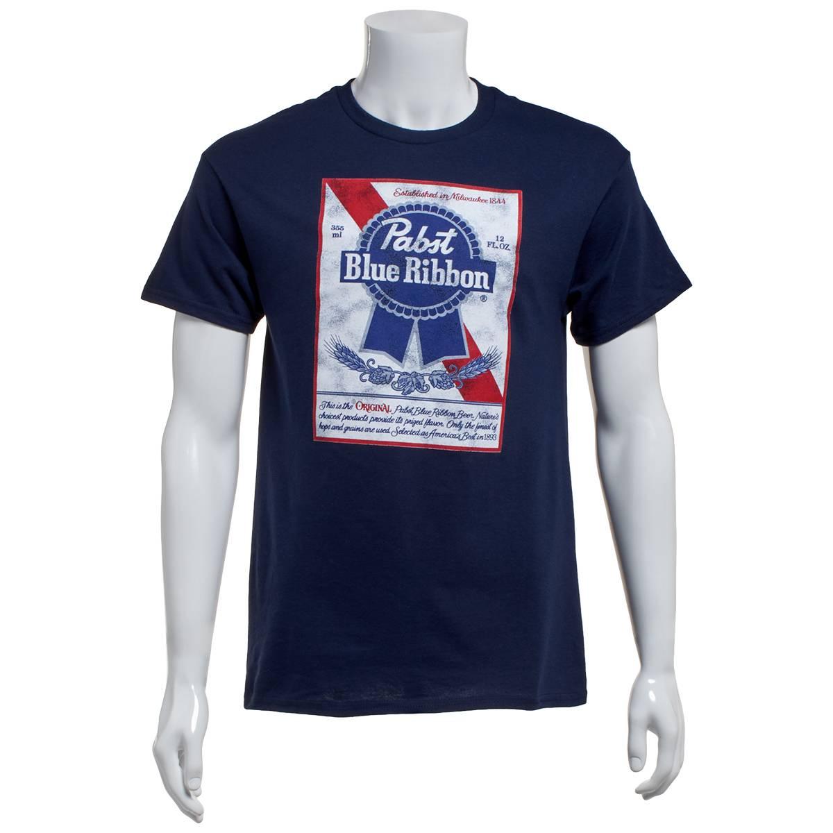Click here for Mens Pabst Blue Ribbon(R) Short Sleeve Graphic Tee prices