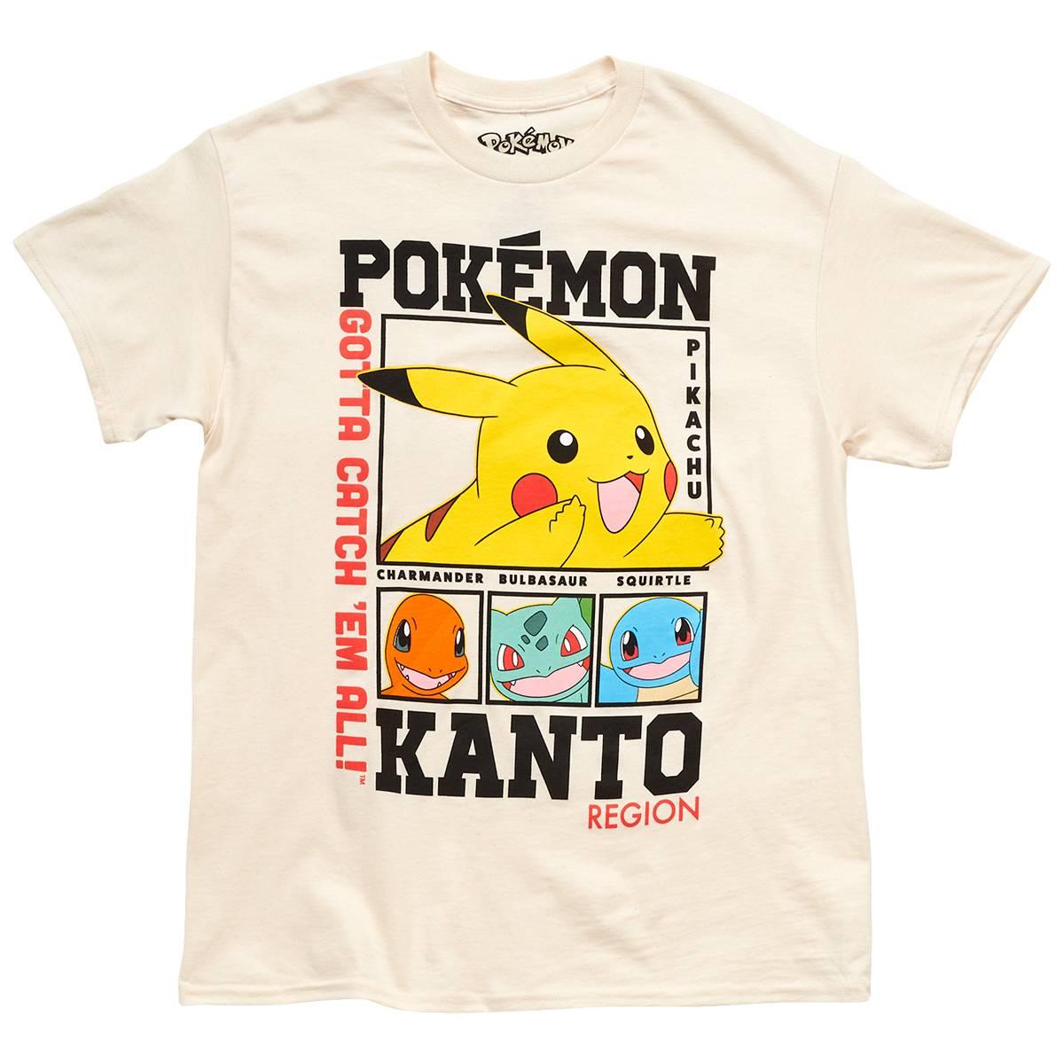 Click here for Young Mens Pokemon(tm) Kanto Region Short Sleeve T... prices