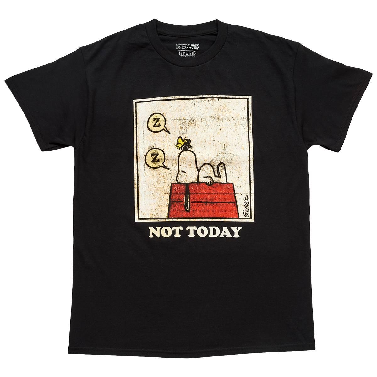 Click here for Young Mens Hybrid Promotions Peanuts(tm) Not Today... prices