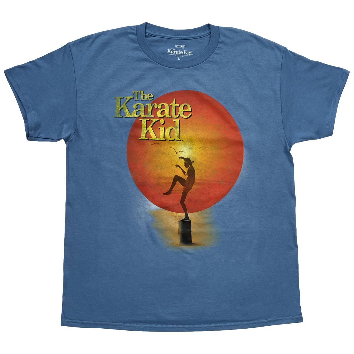 Click here for Young Mens Hybrid Promotions Karate Kid Short Slee... prices