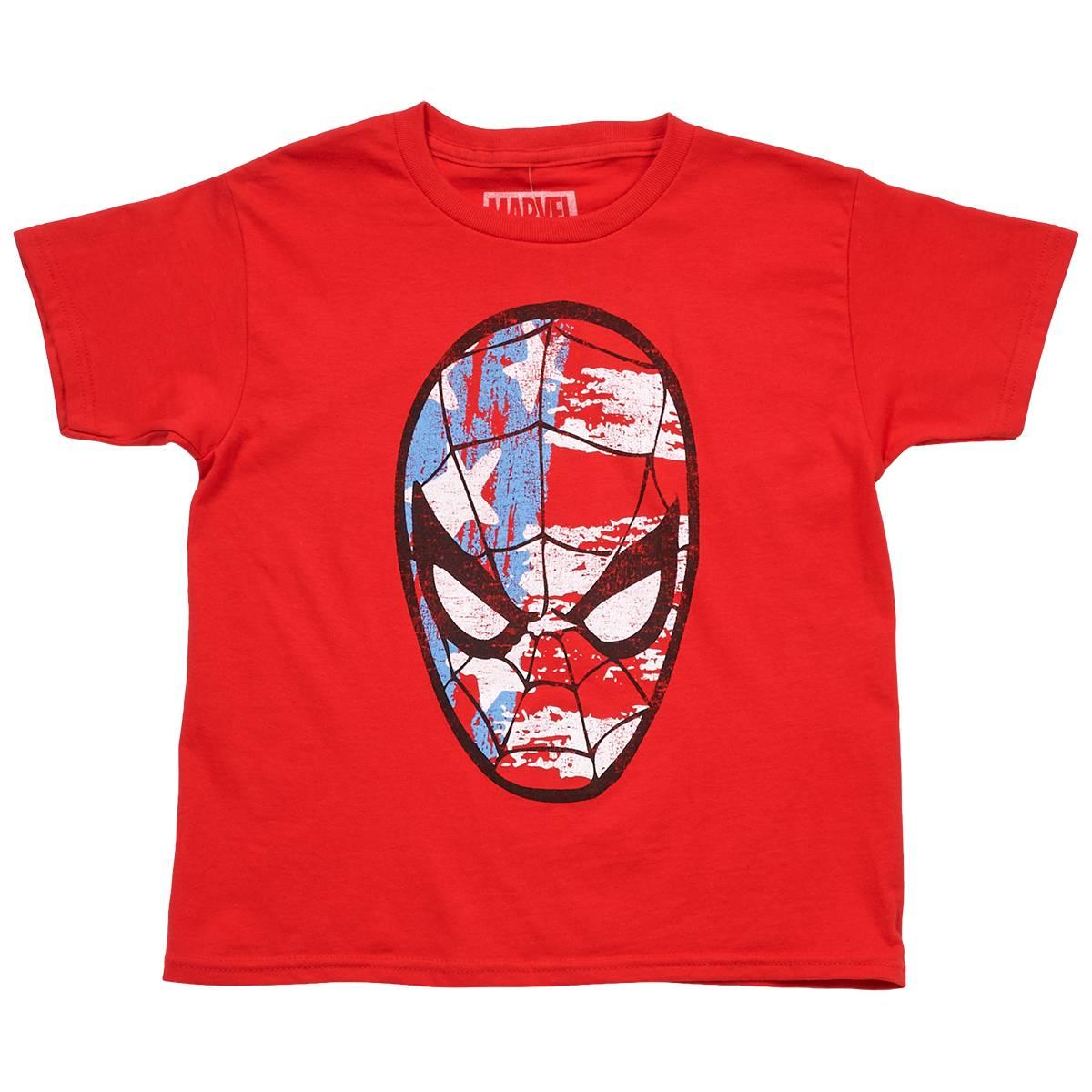 Click here for Boys (8-20) Marvel Spidey Flag Short Sleeve Tee prices