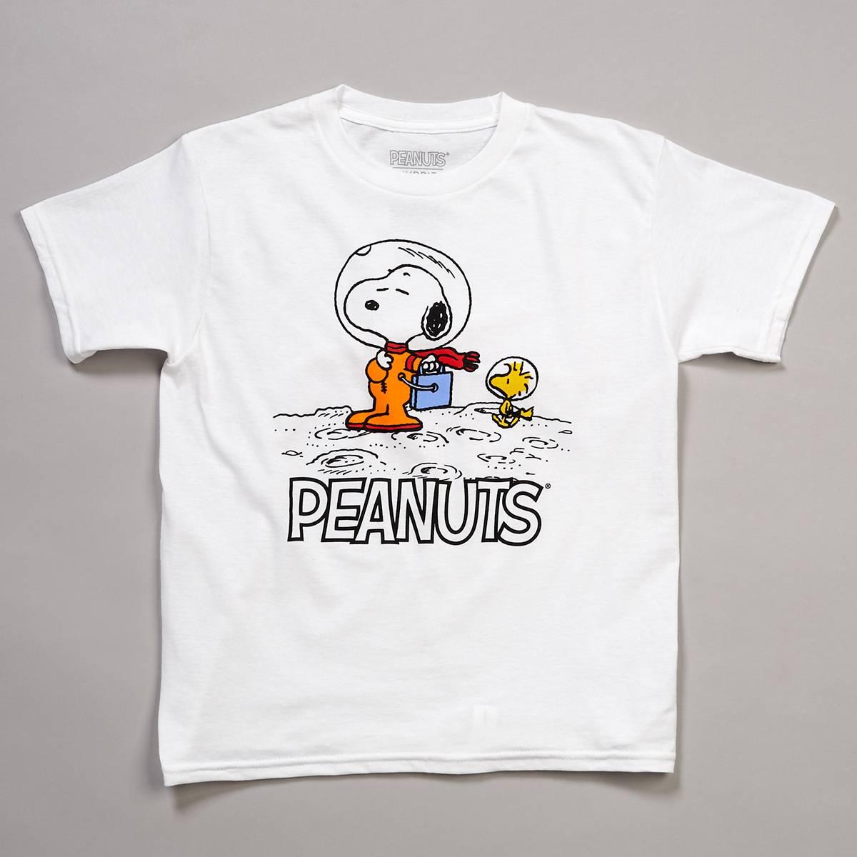 Click here for Boys (8-20) Peanuts Space Snoopy Woodstock Short S... prices