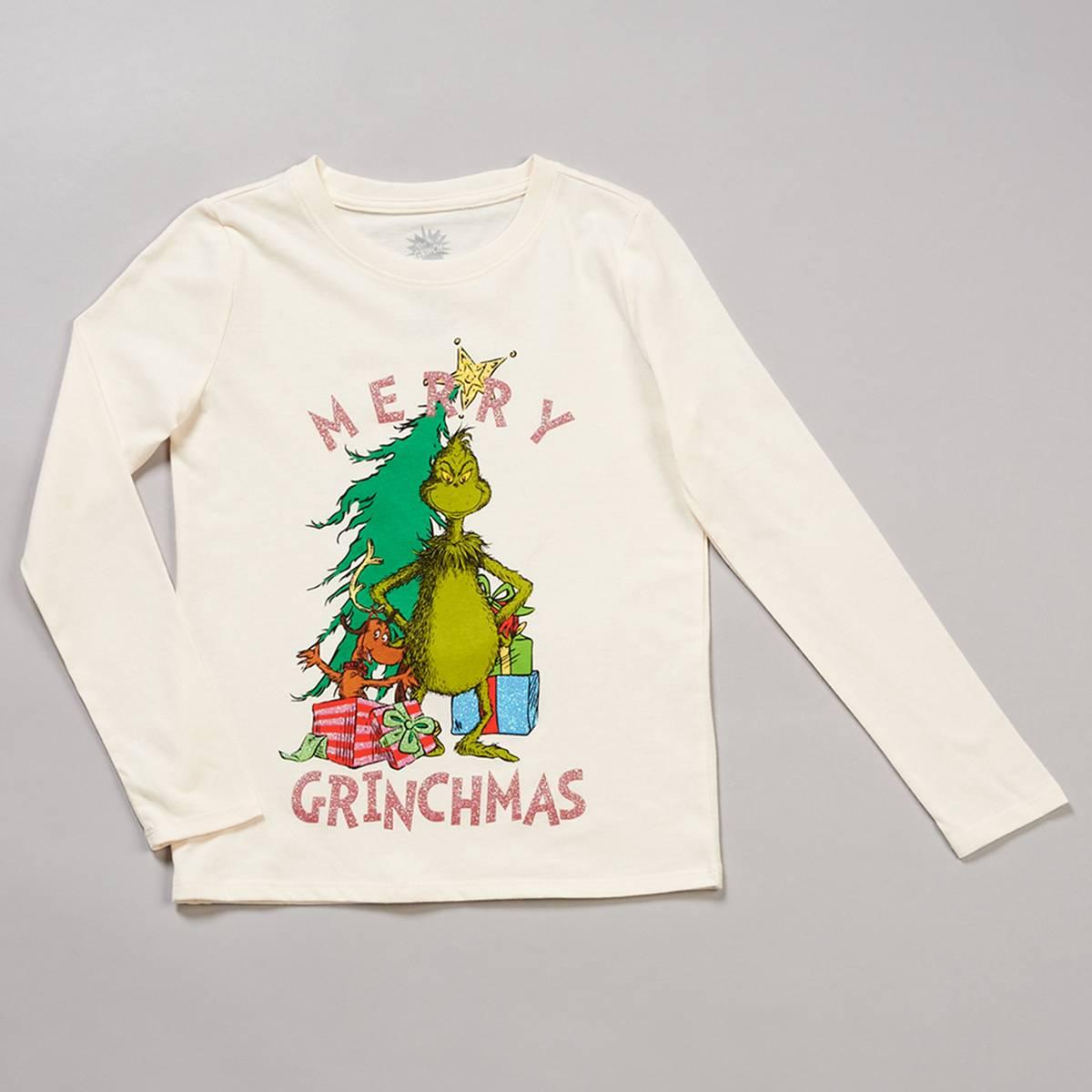 Click here for Girls (7-16) The Grinch(tm) Long Sleeve Merry Grin... prices