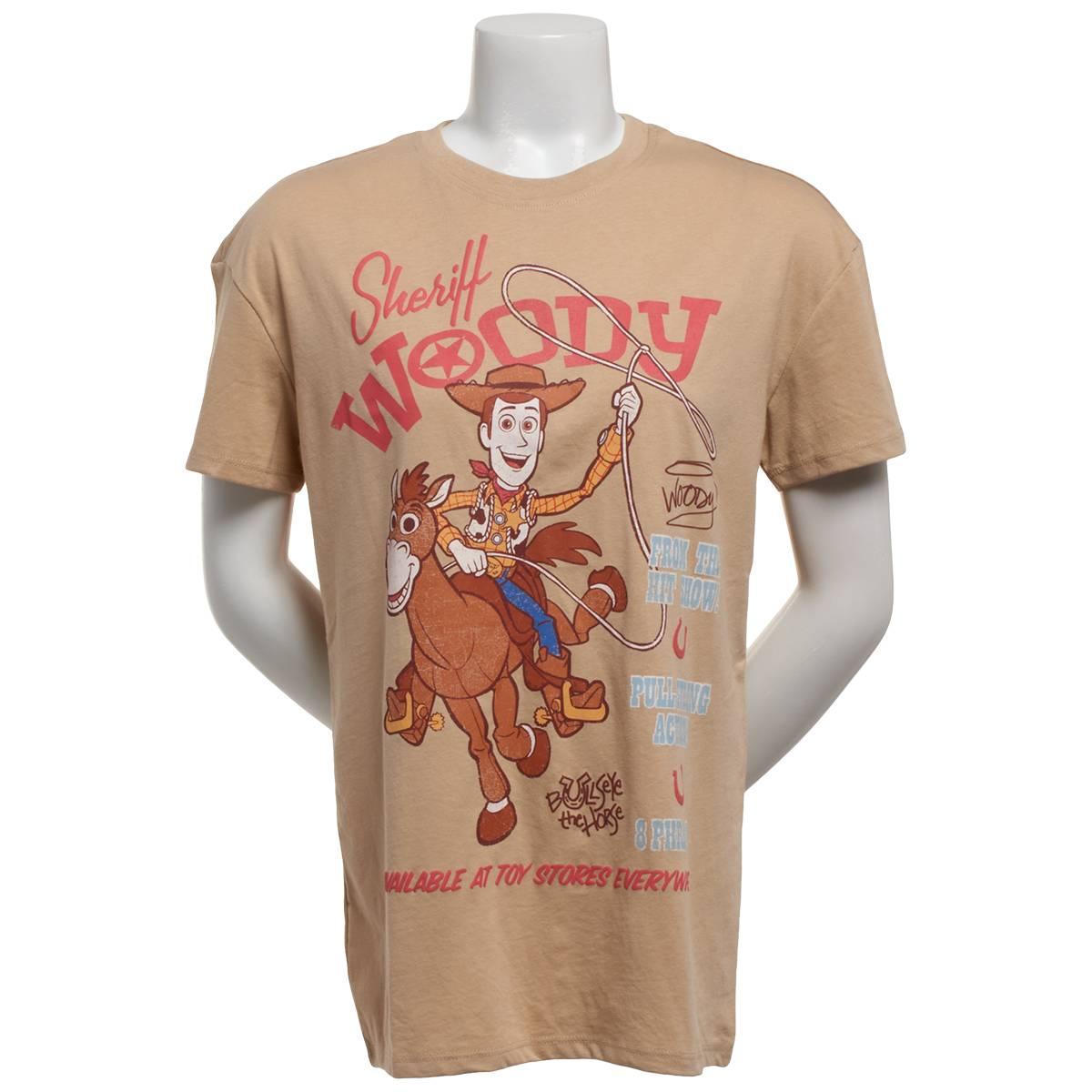 Click here for Juniors Hybrid Sheriff Woody Boyfriend Tee prices