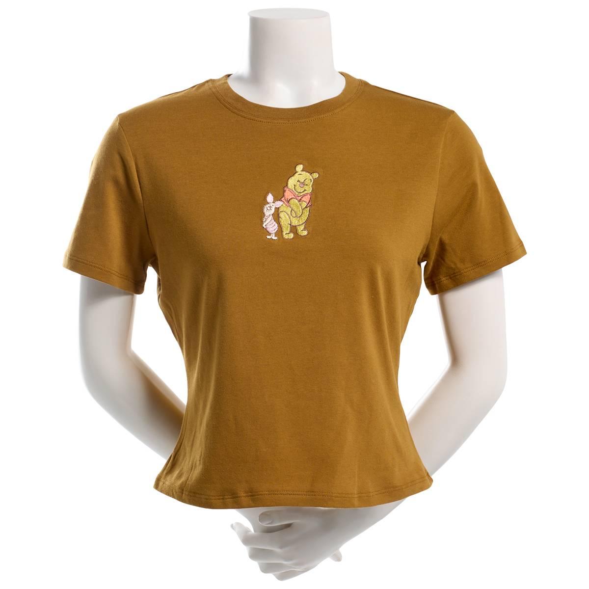 Click here for Juniors Hybrid Embroidered Pooh & Piglet Baby Tee prices